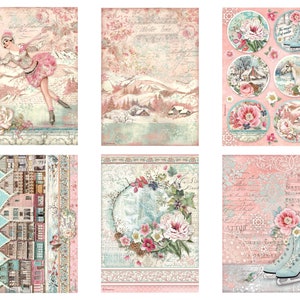 Stamperia A4 Sweet Winter Rice Paper - Decoupage Rice Paper - Sweet ...