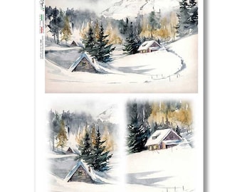 Paper Designs Rice Paper Views Landscape Rice Paper Decoupage Rice ...