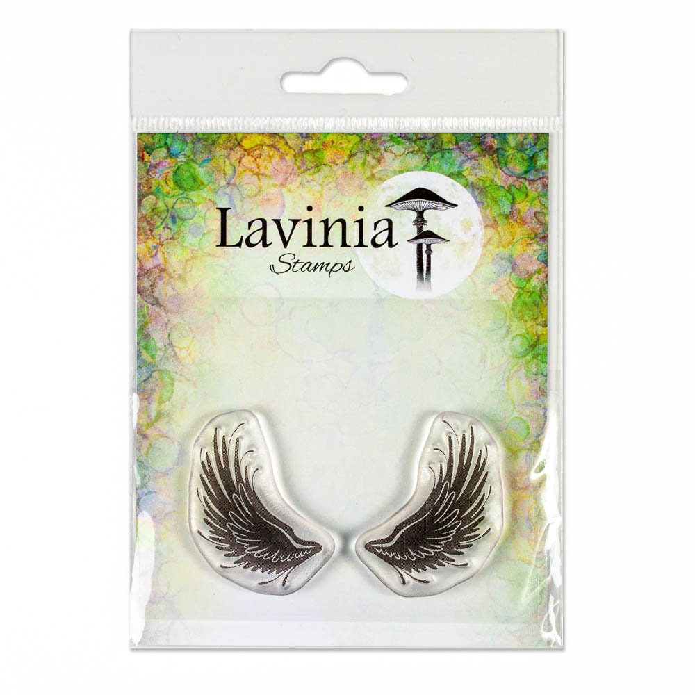 Lavinia Stamps Small Angel Wings Wing Stamp Clear Cling Stamp Fairy ...