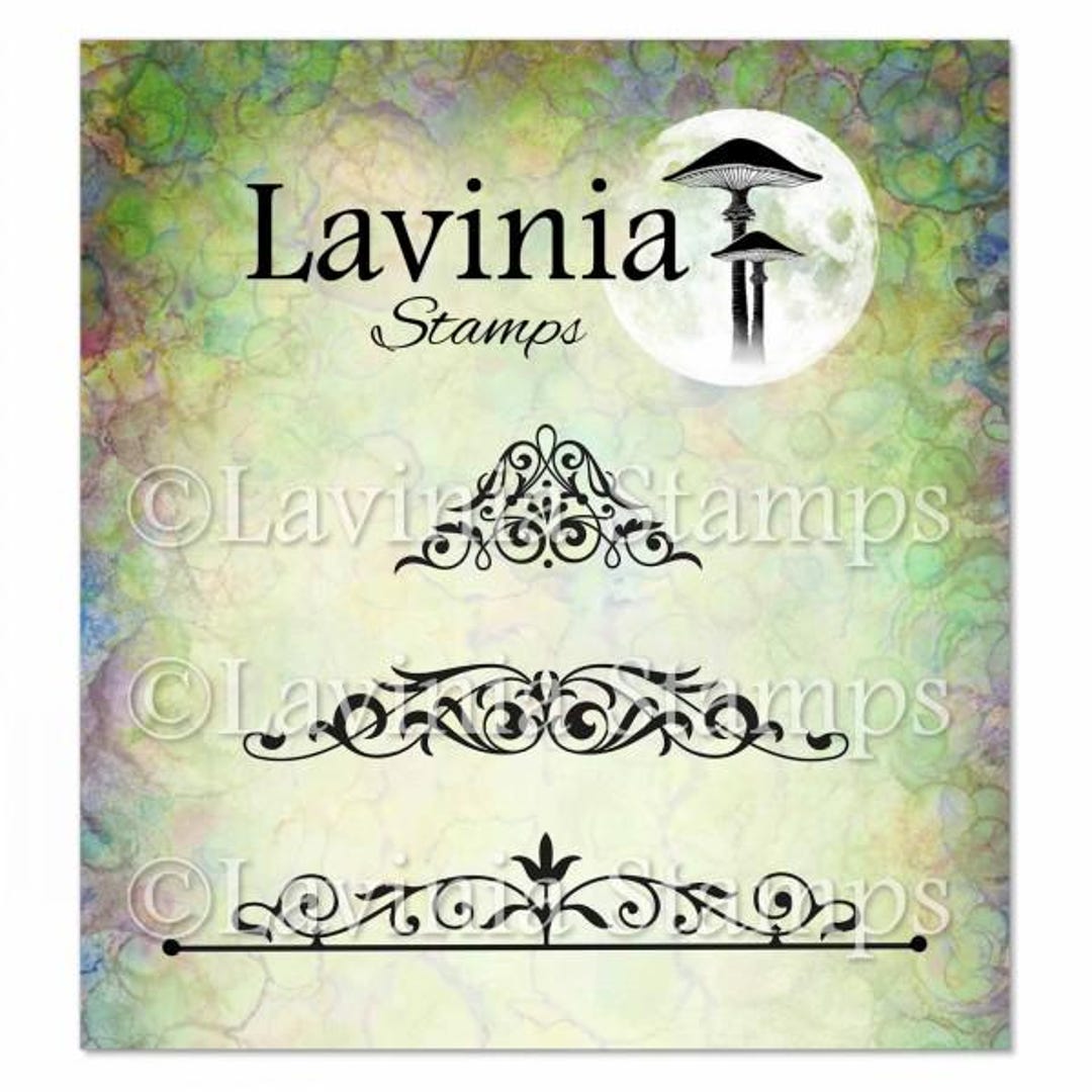 NEW Lavinia Vintage Swirls Stamp - Vintage Swirls Clear Cling Stamp ...