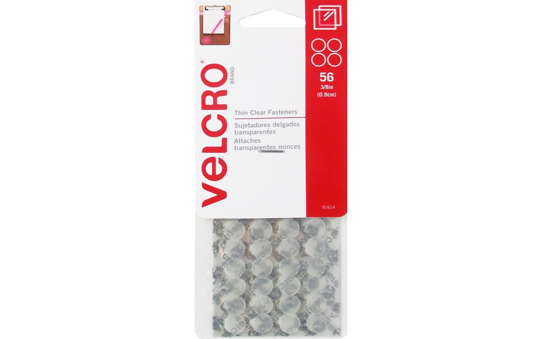 Thin Velcro Circles - Sticky Back Velcro Circles - 3/8 Inch Velcro ...