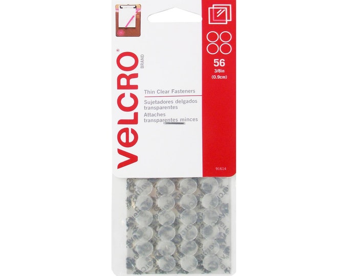 Thin Velcro Circles - Sticky Back Velcro Circles - 3/8 Inch Velcro ...