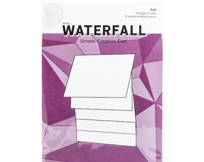 Photoplay 4x6 Waterfall - Waterfall Card Kit - Photoplay Waterfall Kit ...