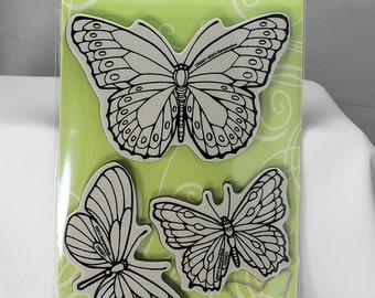 Butterfly stamp | Etsy