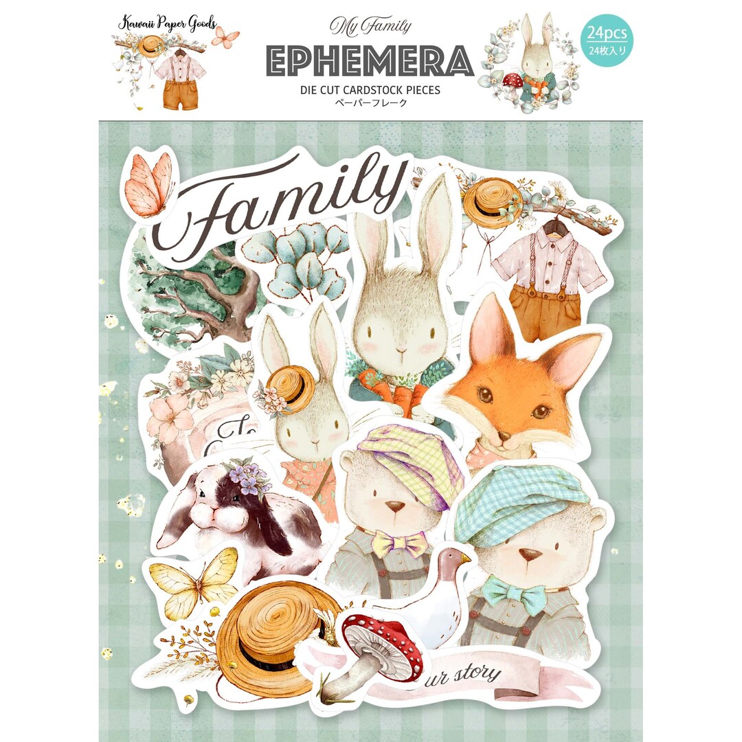 Memory Place My Family Collection Ephemera - Ephemera Assortment ...