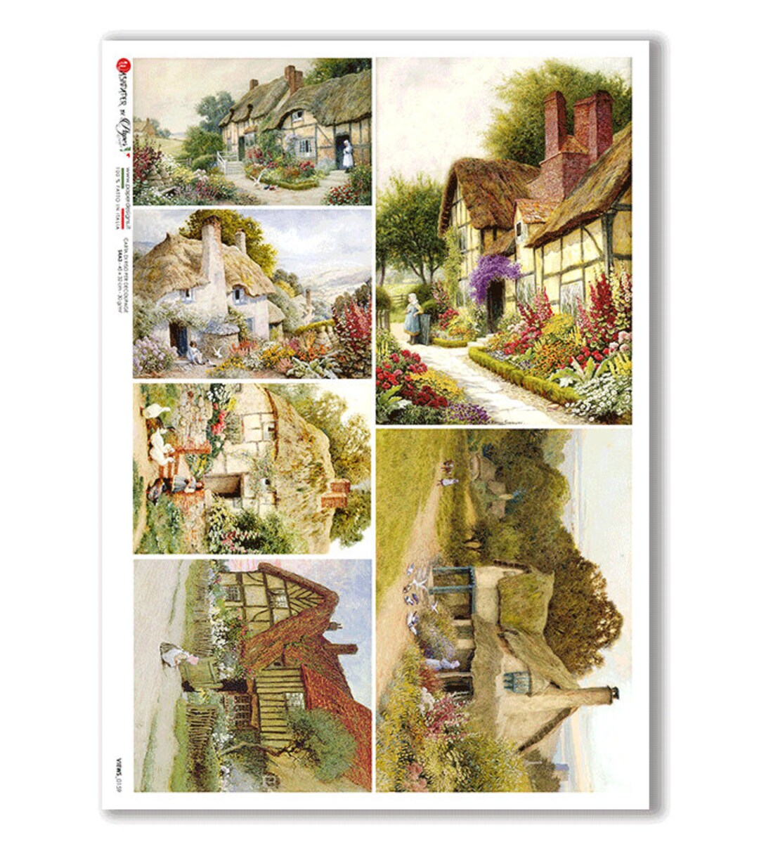 Paper Designs Rice Paper - Landscape Paper - Views Rice Paper ...