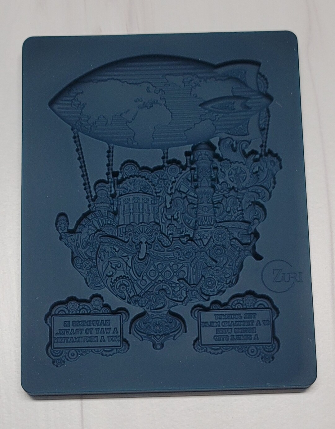 NEW Steampunk Airship Silicone Mold Zuri Designs Zuri Molds Shaping ...