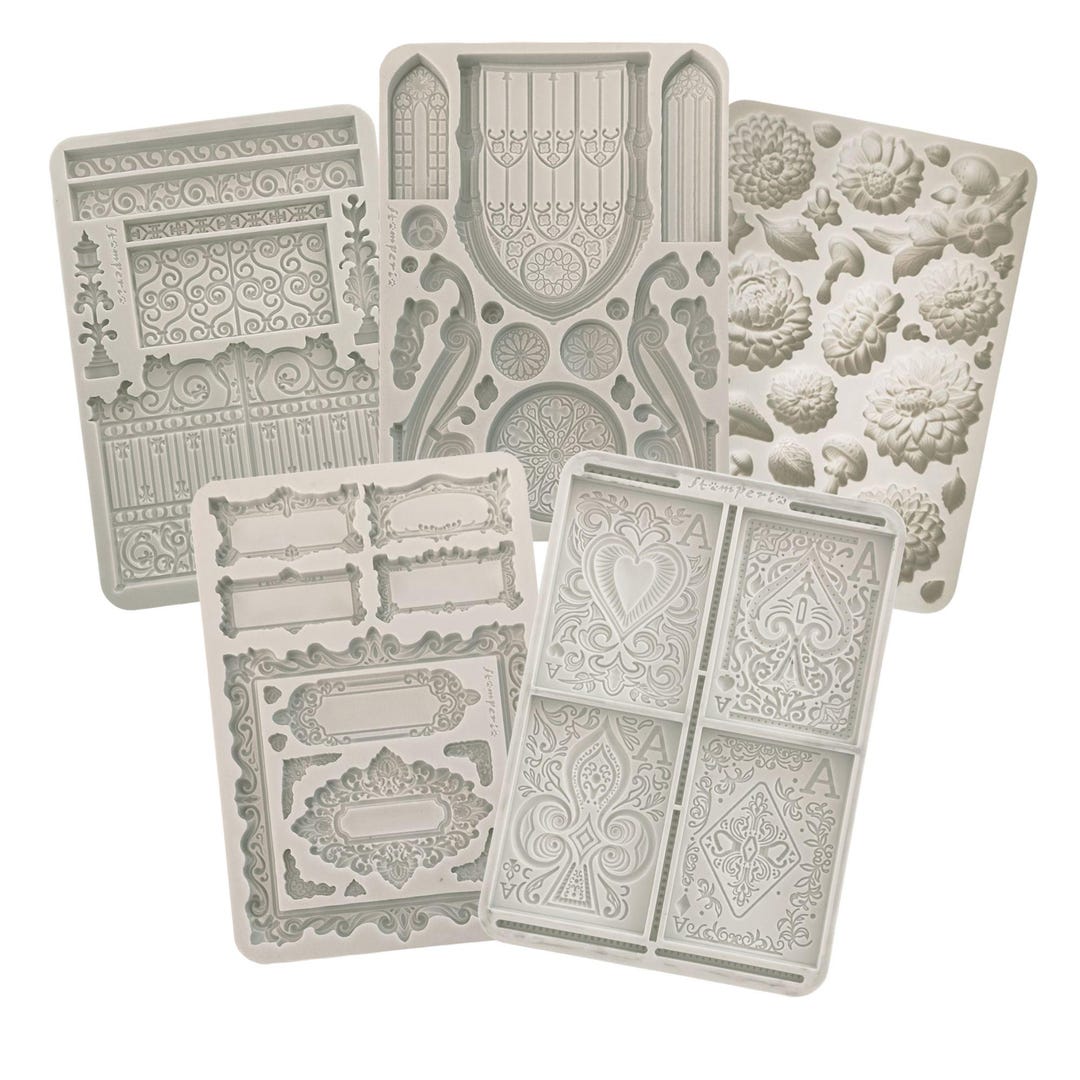 Stamperia A5 Master of Magic Silicone Mould - Masquerade Collection ...