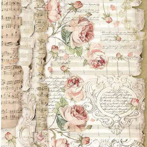 Decoupage Rice Paper - Etsy