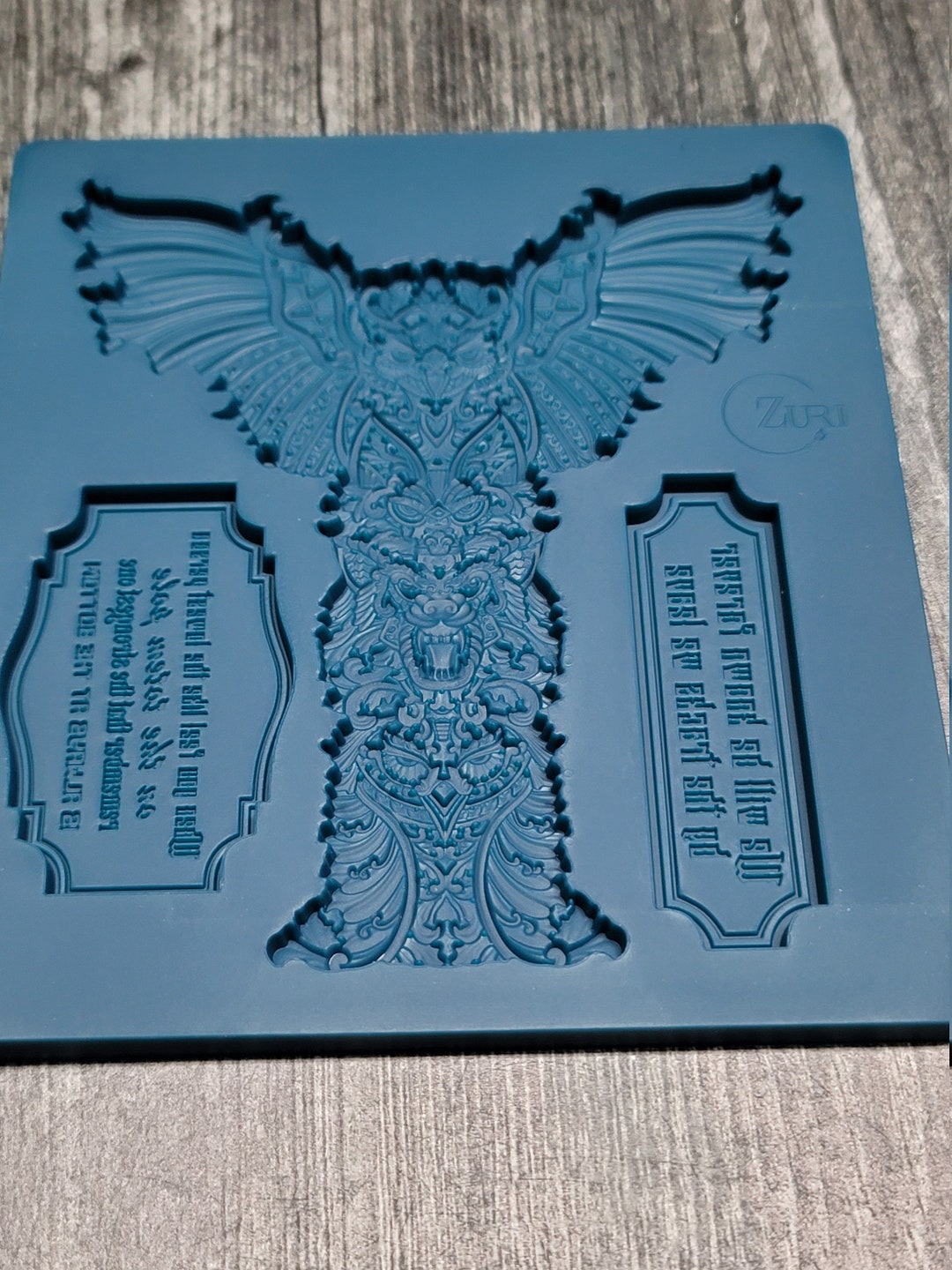 Zuri Designs Totem Pole Silicone Mold - Zuri Molds - Shaping Mould ...