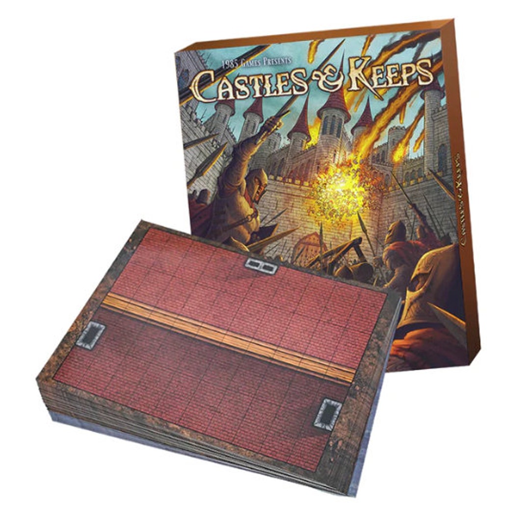 1985 Games Dungeon Craft: Castles and Keeps Dungeons & Dragons Dungeon ...