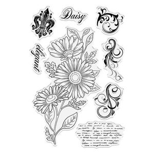 Crafter's Companion Delicate Daisies Stamp Set - Crafter's Companion ...
