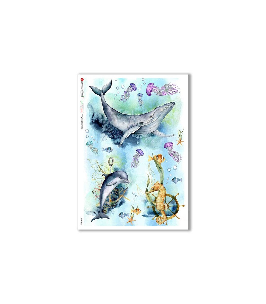 Paper Designs Rice Paper - Animals - Animal Rice Paper - Decoupage Rice ...