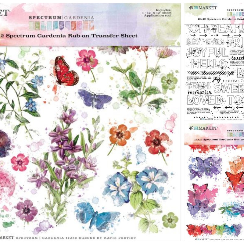 Flower Transfers - Etsy