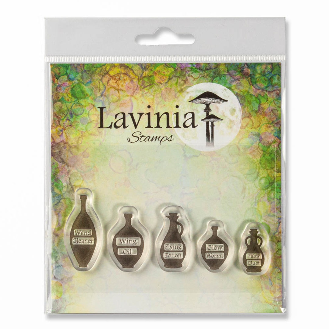 Lavinia Potions Stamp - Fairy Potions Stamp - Clear Cling Stamp ...