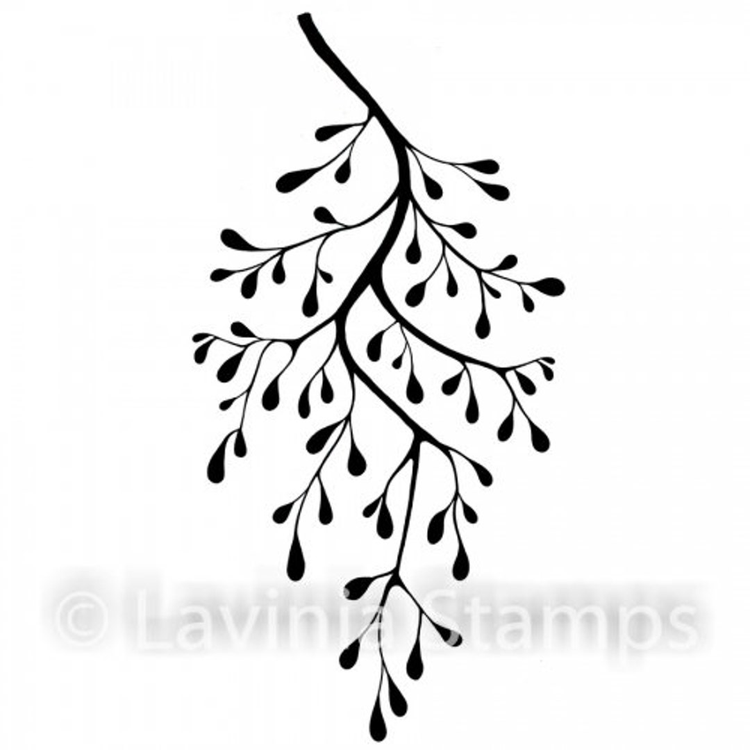 Lavinia Stamps Snow Shrub - Fairy Shrub Stamp - Clear Cling Stamp ...
