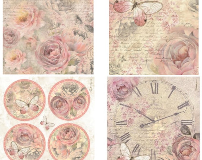 Stamperia A6 Forest 8pk Rice Paper - Decoupage Rice Paper - Forest ...