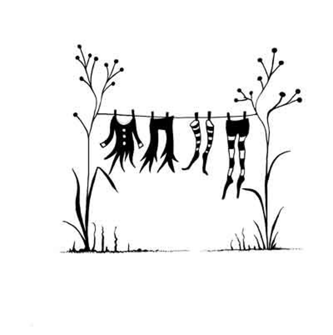 Lavinia Stamps Fairy Washing Line - Fairy Stamp - Clear Cling Stamp ...