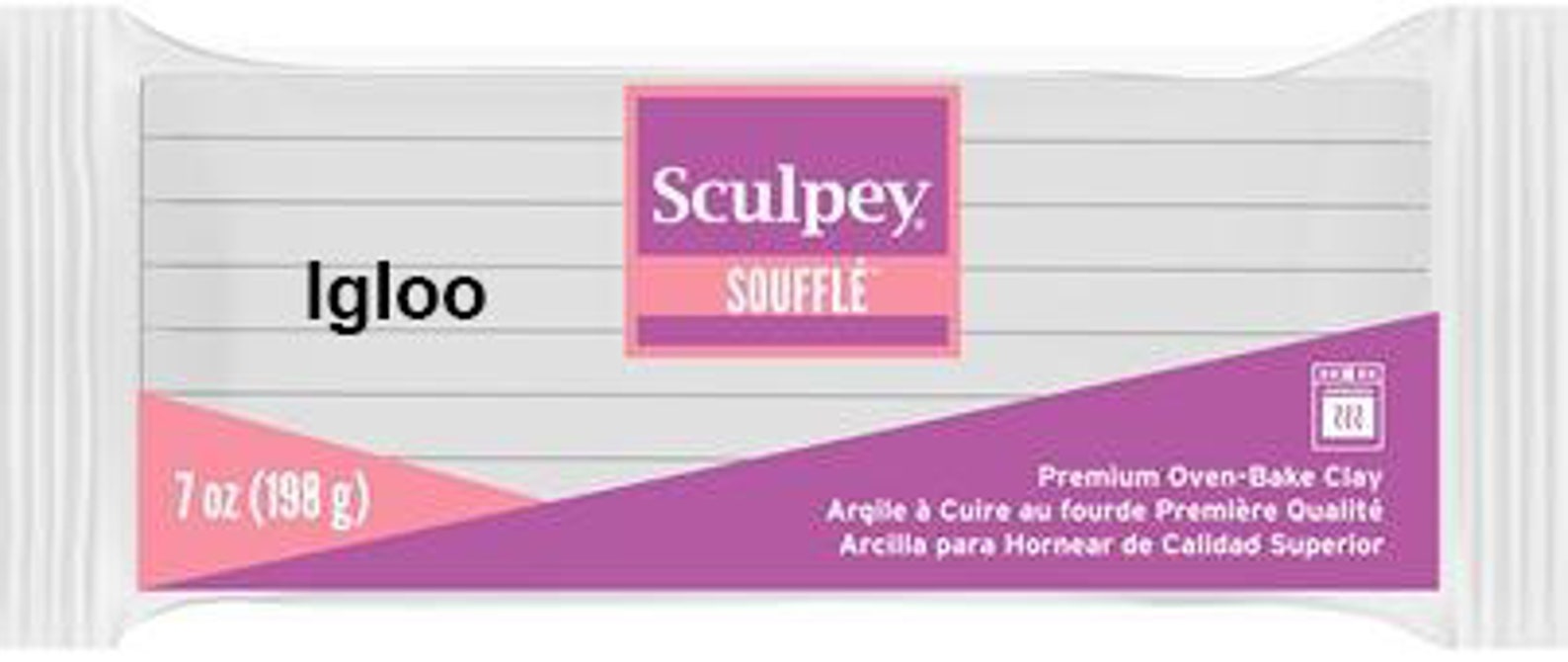 Polyform Souffle 7oz Sculpey®oven-bake Clay - 7oz Polymer Oven-bake ...