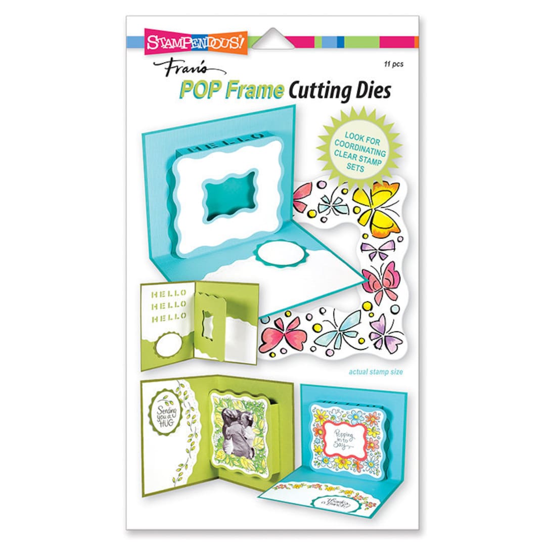 Stampendous Pop Frame Die Set - Pop-up Die Set - Card Die Cut ...