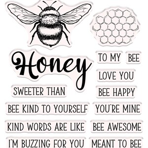 Crafter's Companion Sweet Honey Bee Stamp & Die - Nature's Garden ...