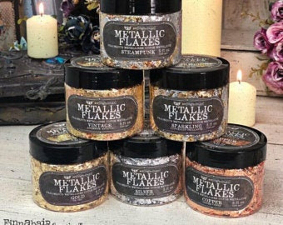 Prima Re-design Metal Flakes - Art Ingredients - Metal Flakes - Re ...