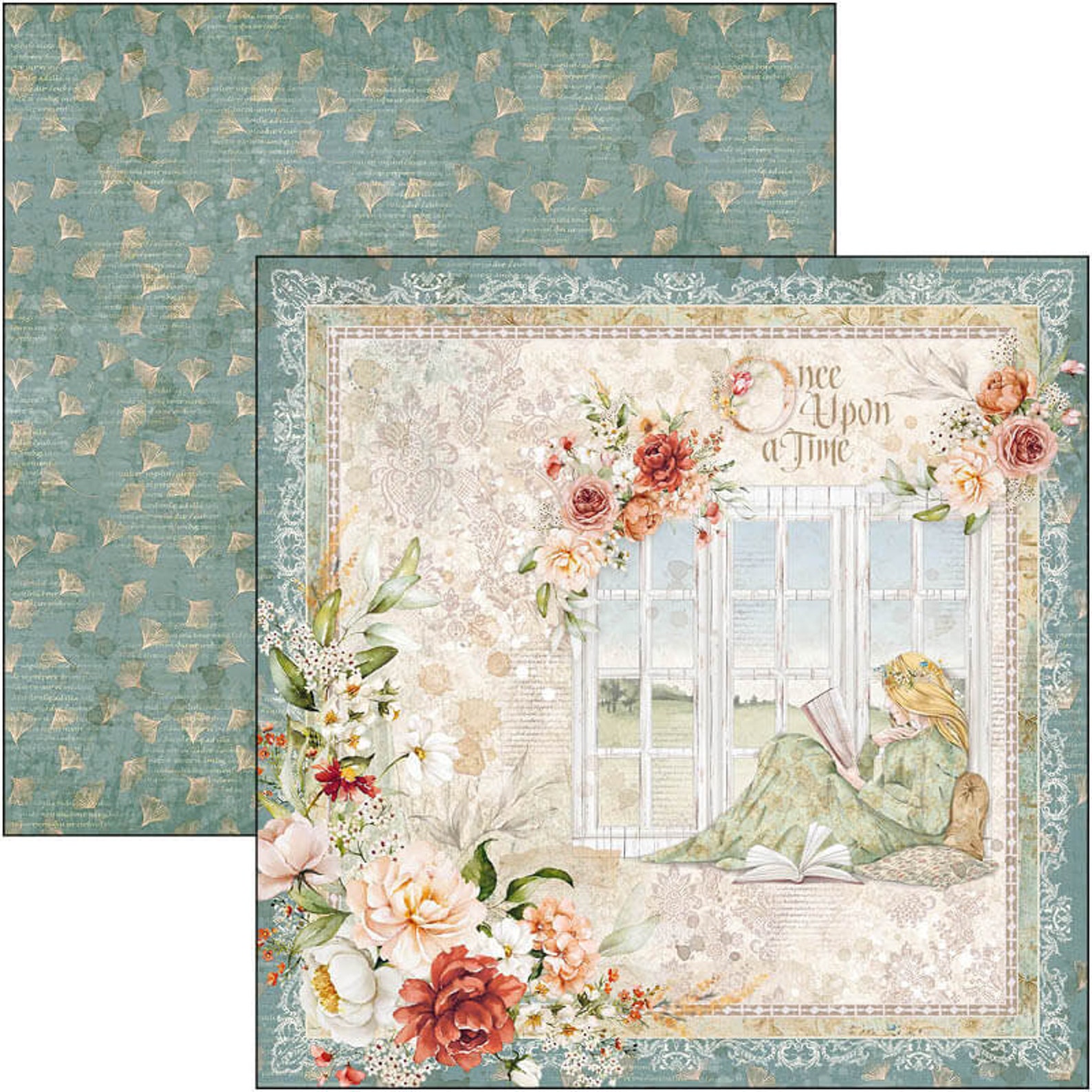 Ciao Bella 8x8 Reign of Grace Cardstock - 8x8 Cardstock - Double-sided ...