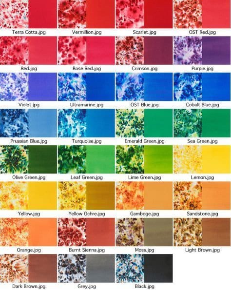 Brusho Crystal Color - Colorfin-brusho Crystal Color - Watercolor Ink ...
