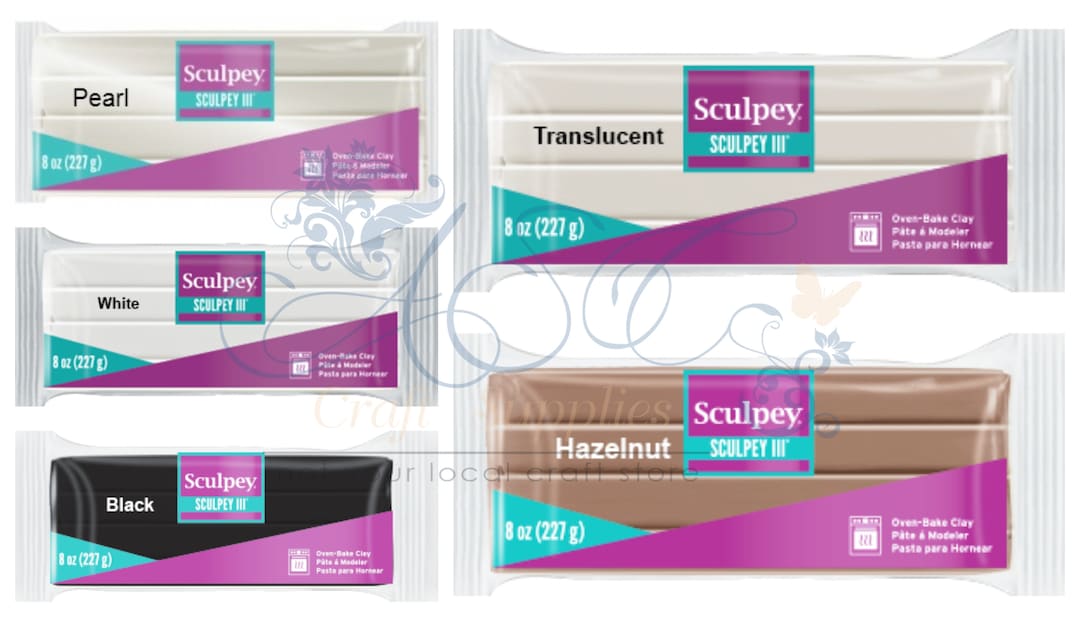 Polyform Sculpey® III 8oz Oven-bake Clay - Polymer Oven-bake Clay ...
