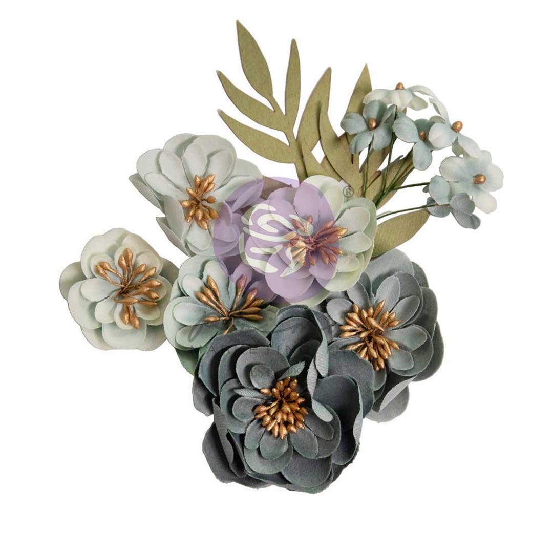 Prima the Home Baker Flowers - Blueberry Frosting - the 3 Girls Tale ...