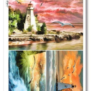 Paper Designs Rice Paper - Views - Landscape Rice Paper - Decoupage ...