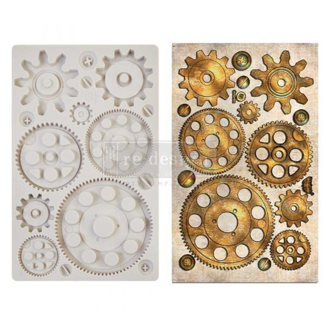 Re-design With Prima Machine Parts Mold - Prima Mold - Steampunk Mold ...