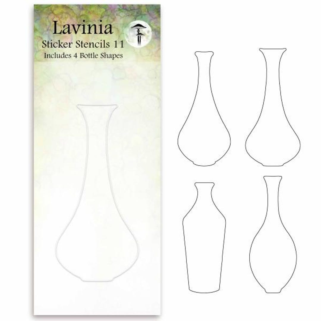Lavinia Stamps Sticker Stencils 11 Stickers - Lavinia Stickers - Mixed ...