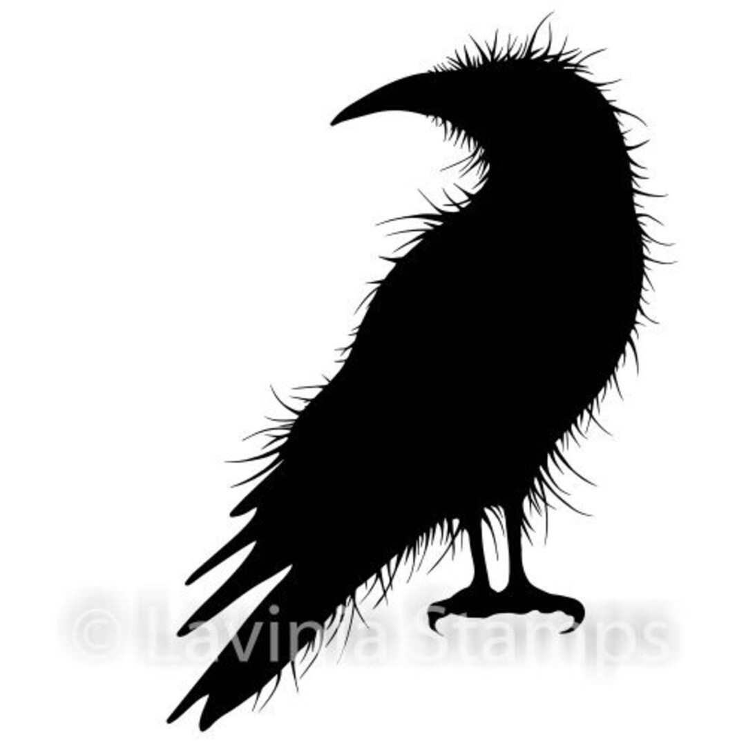 Lavinia Stamps Drake Stamp - Animal Stamp - Clear Cling Stamp - Crow ...