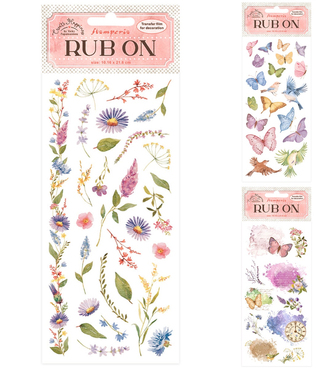 Stamperia Welcome Home Rub on - Transfers - Decor Transfers - Rub on ...