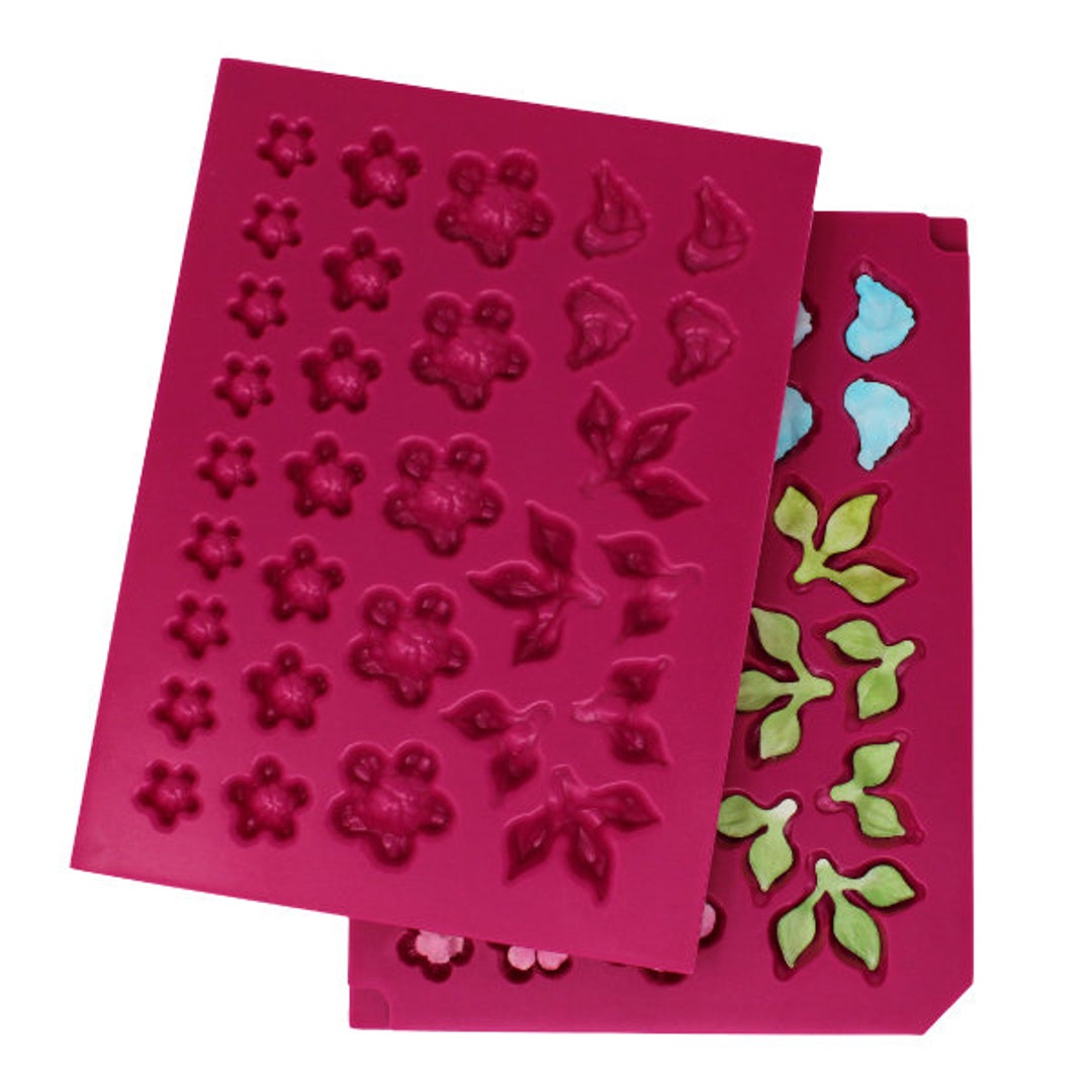 Heartfelt Creations 3D Cherry Blossoms Shaping Mold Flower Mold Floral ...
