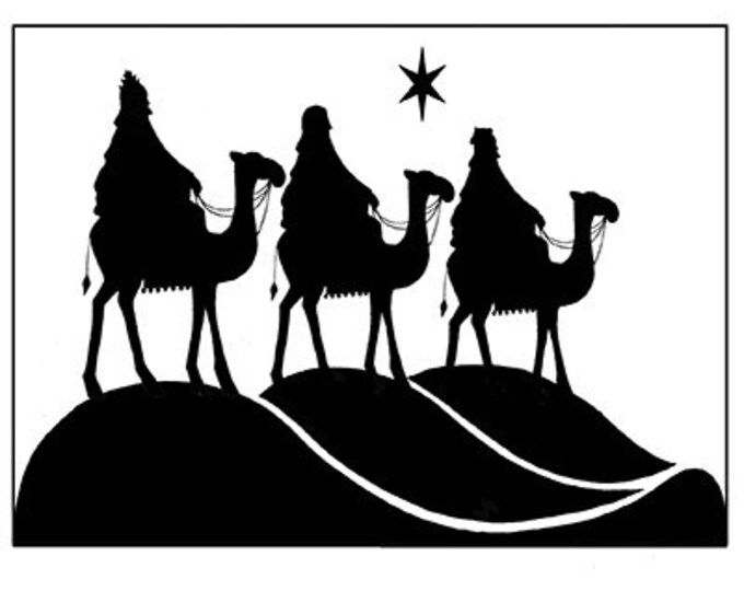 Lavinia Stamps Three Kings Christmas Stamp Clear Cling Stamp Three ...