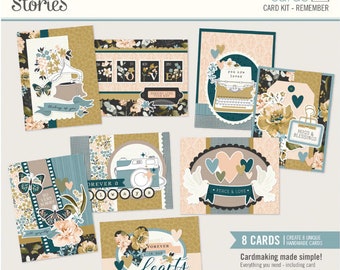 Simple Stories Fresh Air Card Kit - Simple Cards Card Kit - Simple ...