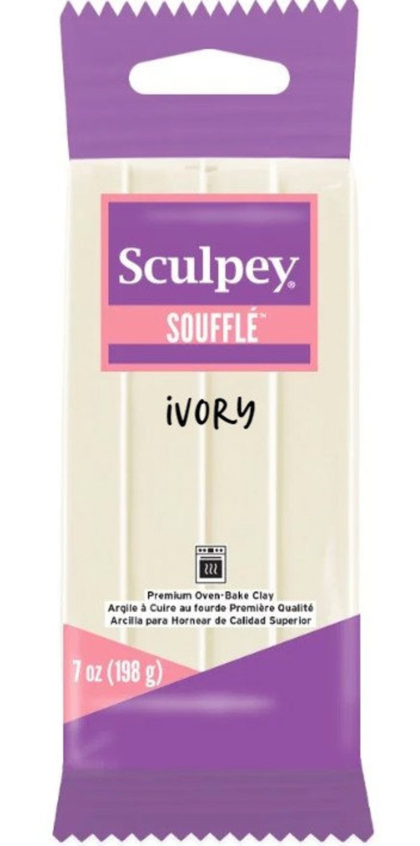 Polyform Souffle 7oz Sculpey®oven-bake Clay - 7oz Polymer Oven-bake ...