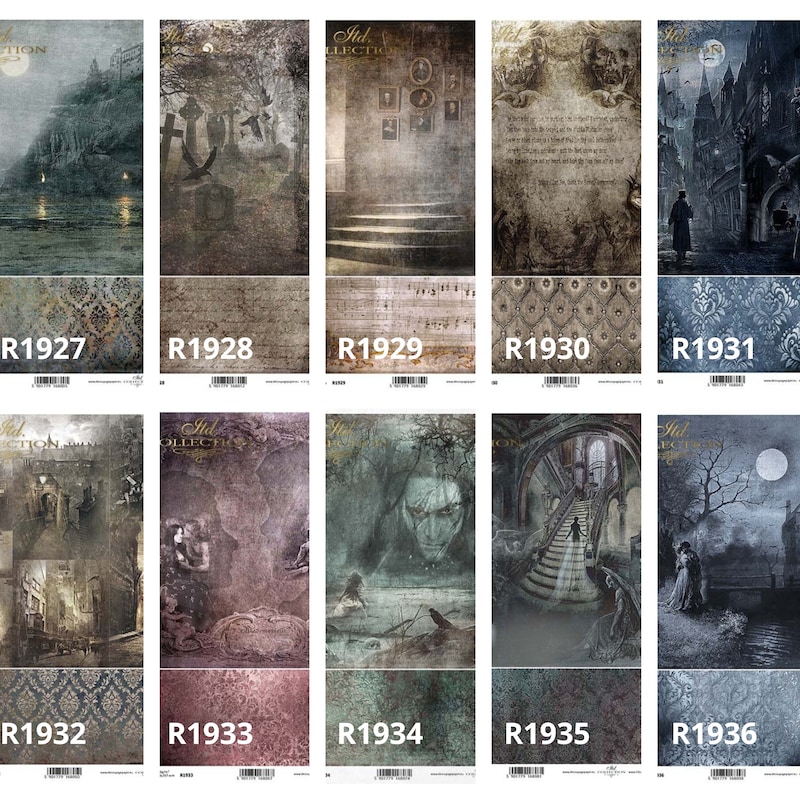 Gothic Paper - Etsy