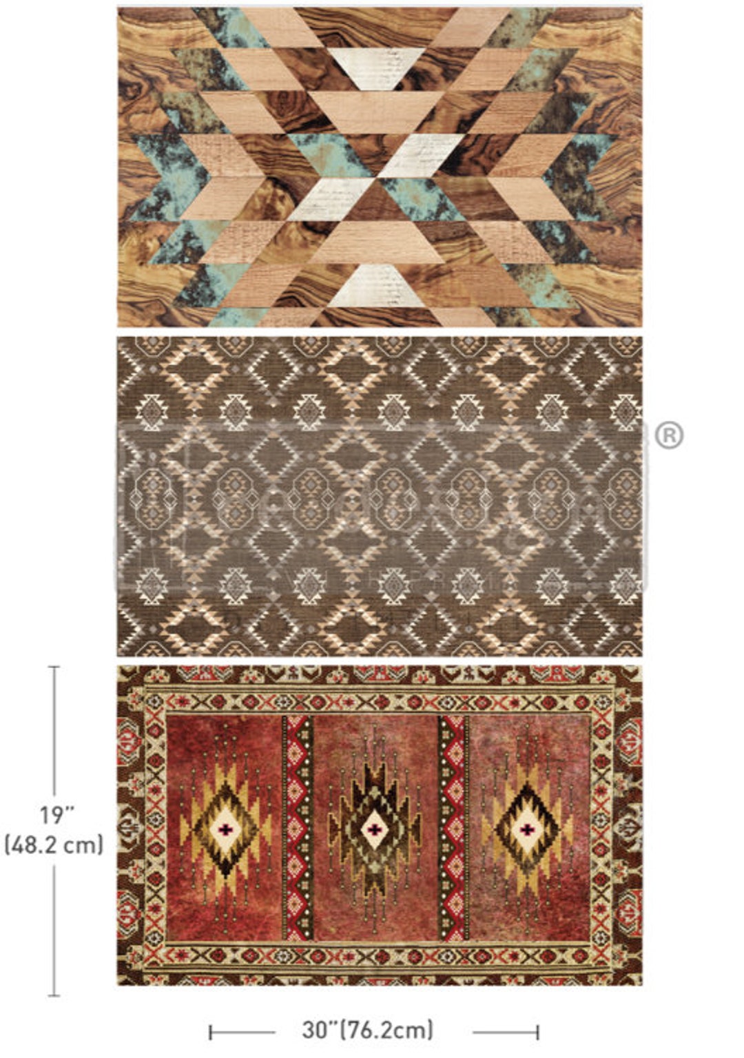 Redesign With Prima Tissue Paper Pack for Decoupage - Western Whimsy ...