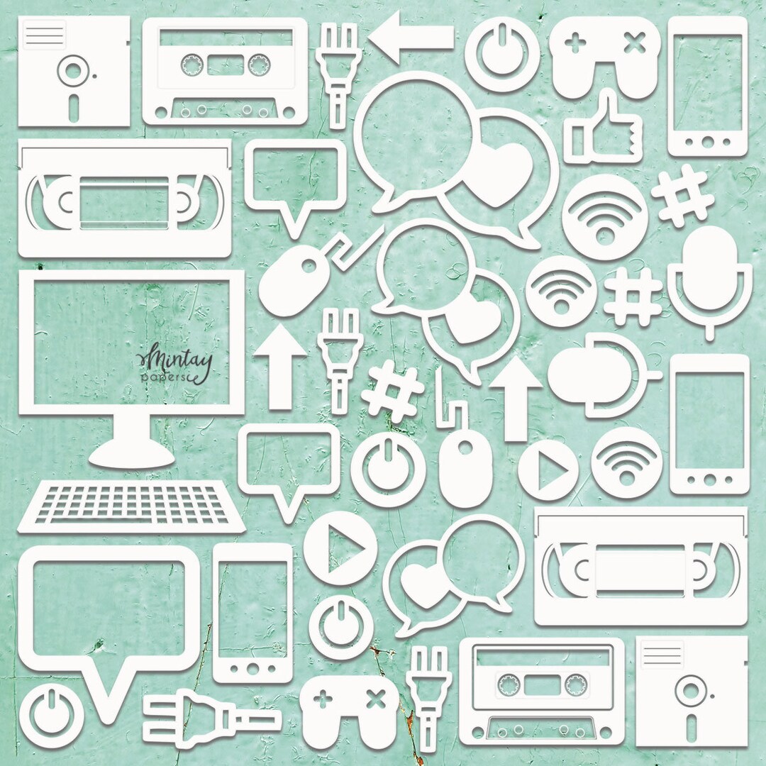 Mintay Tech Chipboard - Chipboard Sheet - Mintay Chippies - Mintay ...