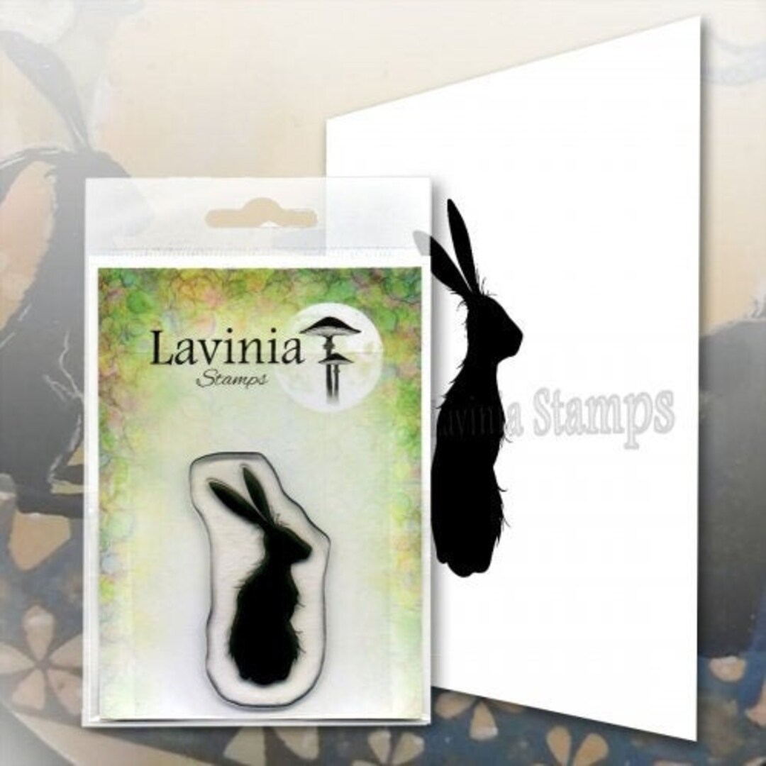 Lavinia Stamps Lola - Rabbit Stamp - Clear Cling Stamp - Hare Cling ...