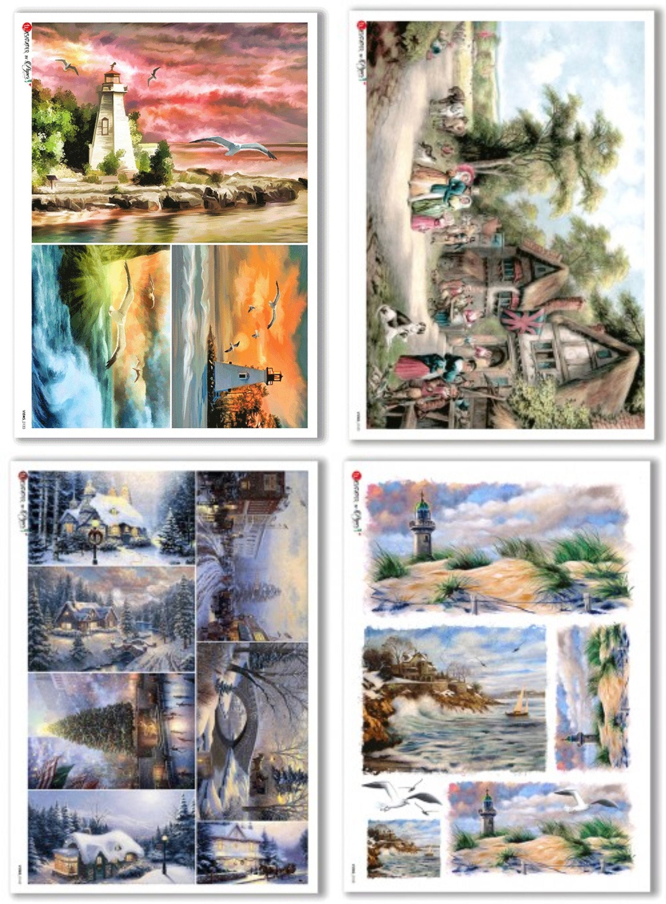 Paper Designs Rice Paper Views Landscape Rice Paper - Etsy