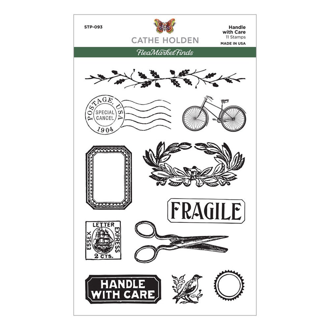 Spellbinders Handle With Care Stamp Set - Spellbinders - Clear Cling ...