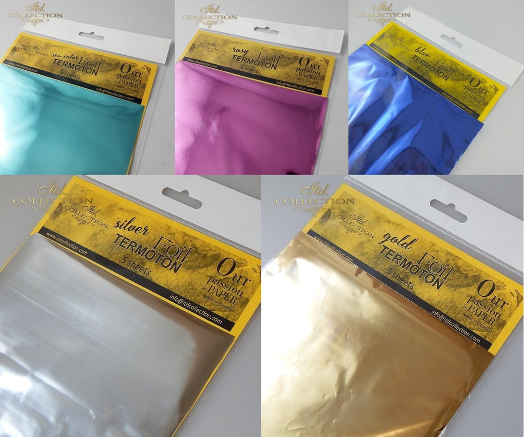 ITD Collection Thermal Transfer Foils - Foil Termoton - Metallic Foil ...