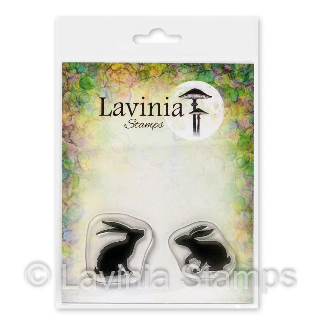 Lavinia Stamps Forest Hares - Rabbit Stamp - Clear Cling Stamp - Hare ...