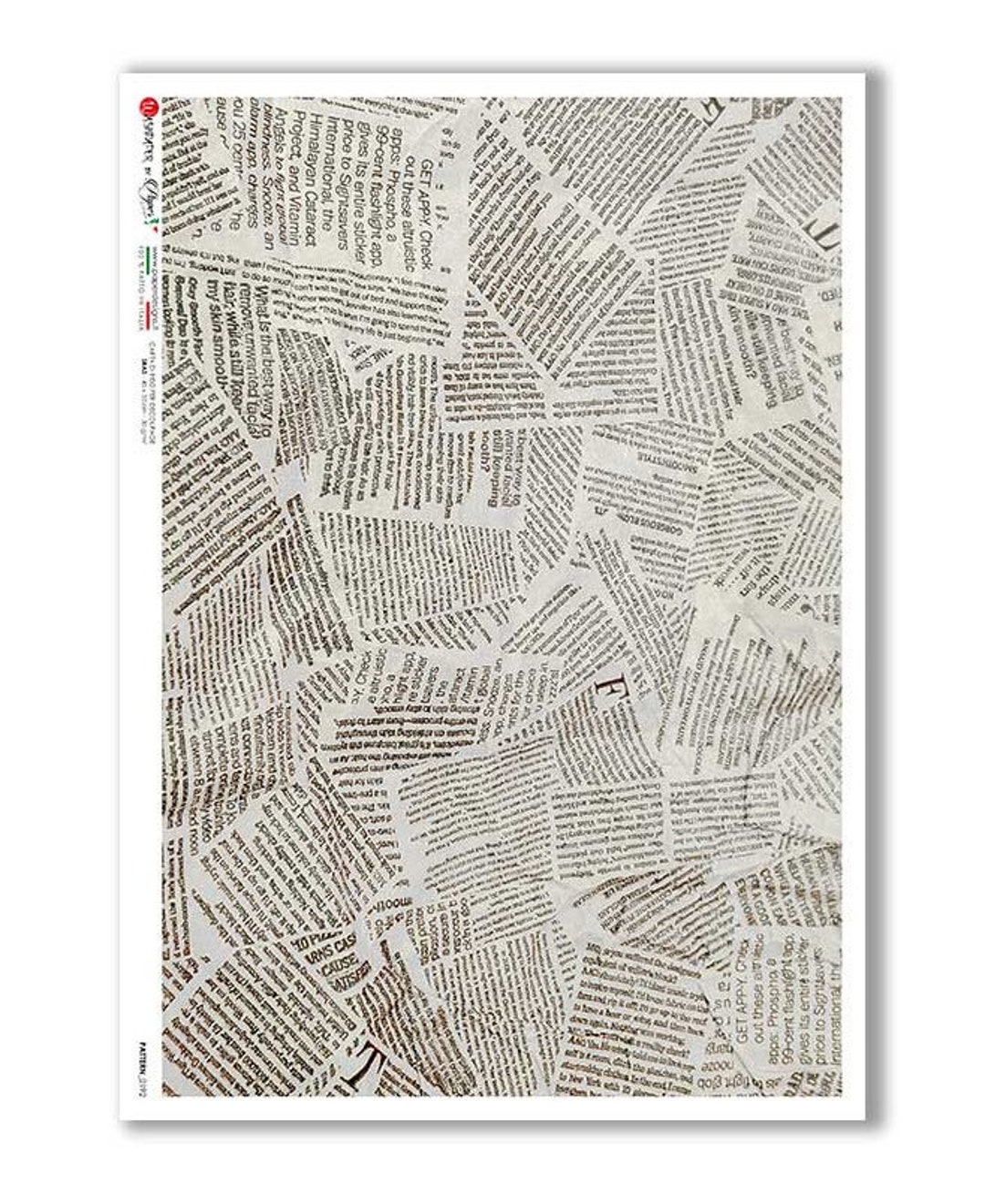 Paper Designs Rice Paper - Patterned Rice Paper - Patterns Rice Paper ...