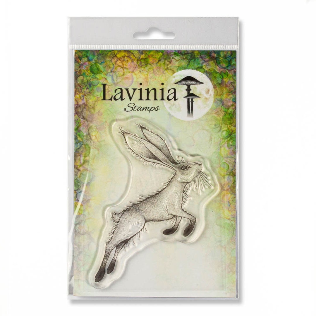 Lavinia Stamps Logan - Rabbit Stamp - Clear Stamp - Hare Cling Stamp ...
