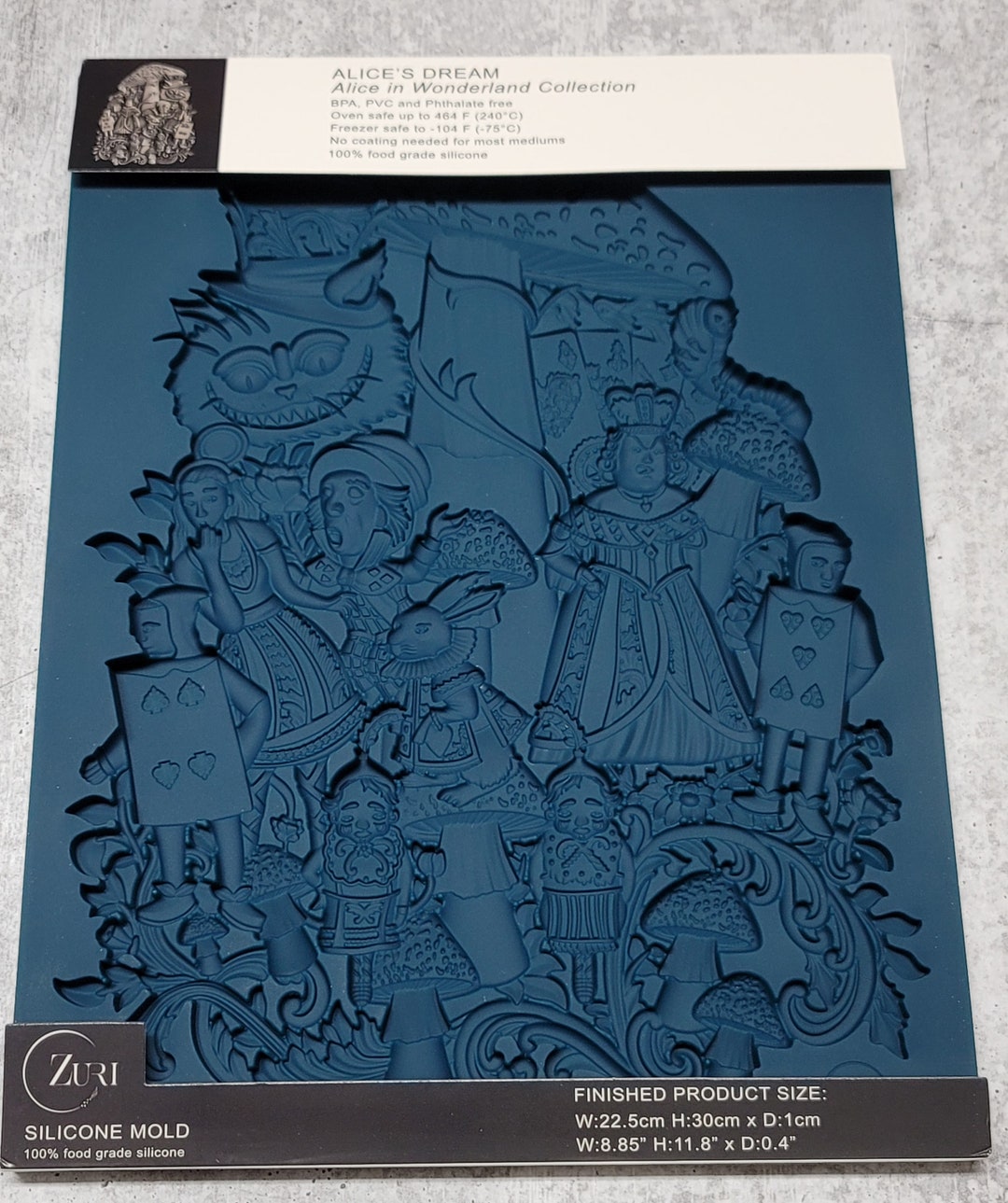 Zuri Designs Alice's Dream Silicone Mold Zuri Designs Zuri Molds ...